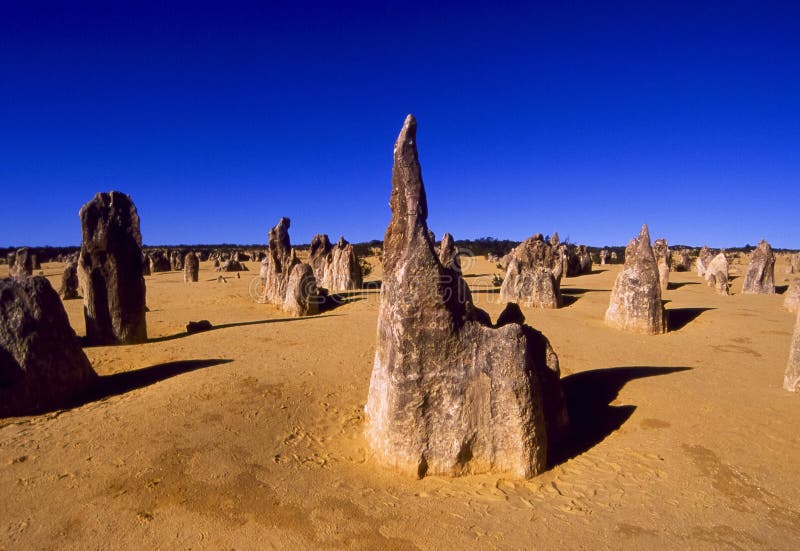 Pinnacles Desert,Western Australia Stock Photo - Image of national ...