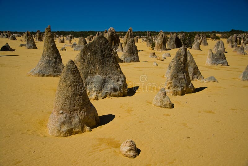 Pinnacles Desert,Western Australia Stock Photo - Image of national ...