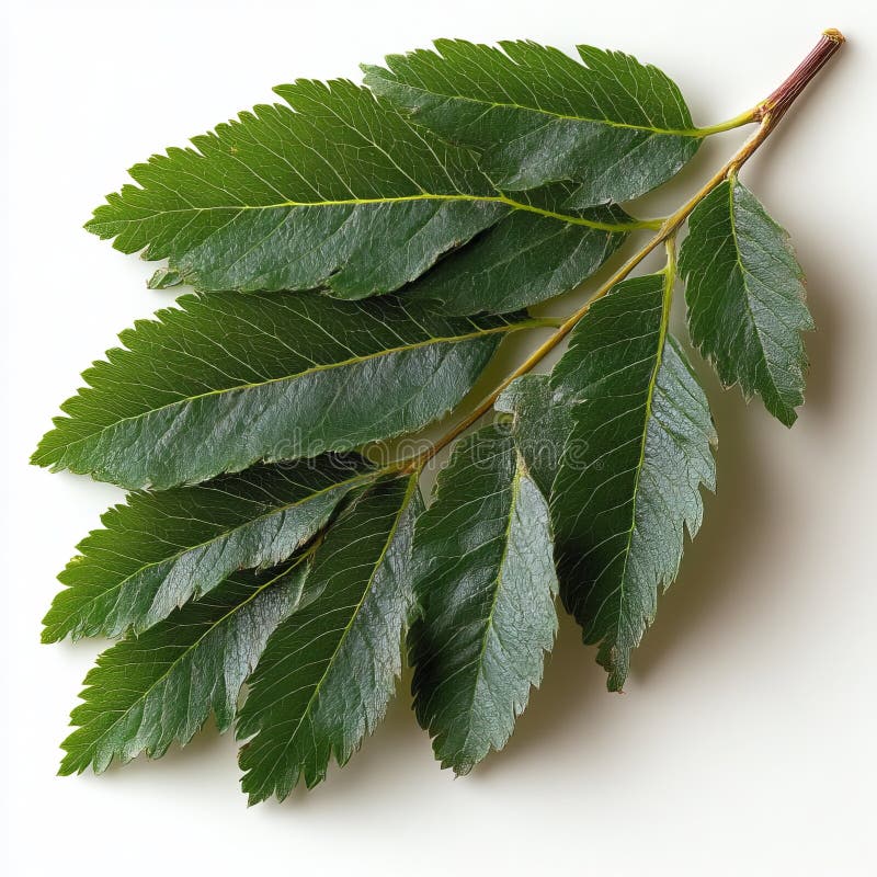 The Pinnately Compound Leaf of a Green Ash Tree Features Multiple ...