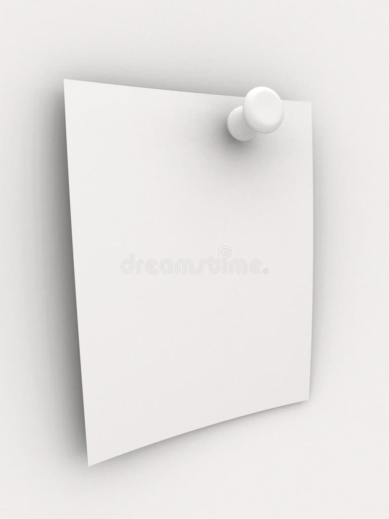 Blank Pinned Note Stock Illustrations – 2,194 Blank Pinned Note Stock ...