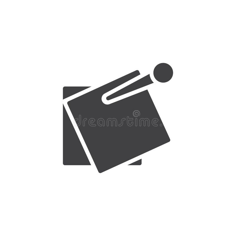Sheet Paper Notes Pinned Pin Stock Illustrations – 269 Sheet Paper ...