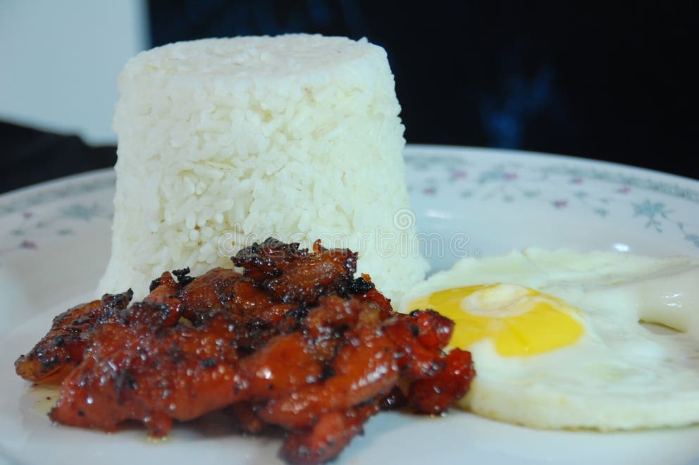 Pinoy tocilog stock image. Image of combo, pork, mamacooks - 91523201