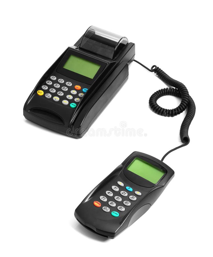 Pinpad and terminal stock photo. Image of sale, market - 8818378
