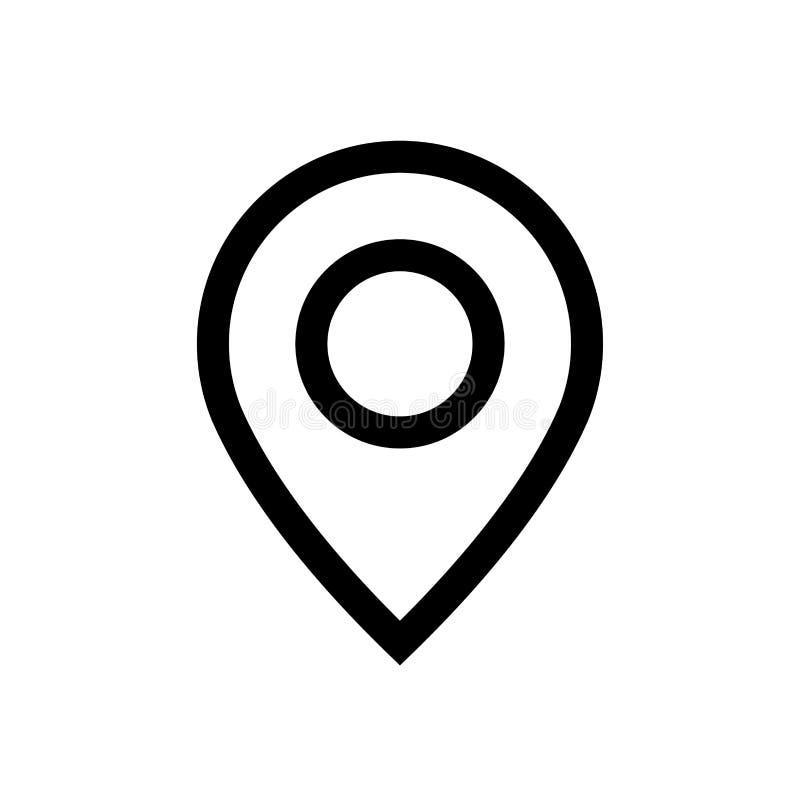 Pinpoint Icon Symbol. Premium Quality Marker Element In Trendy Style ...