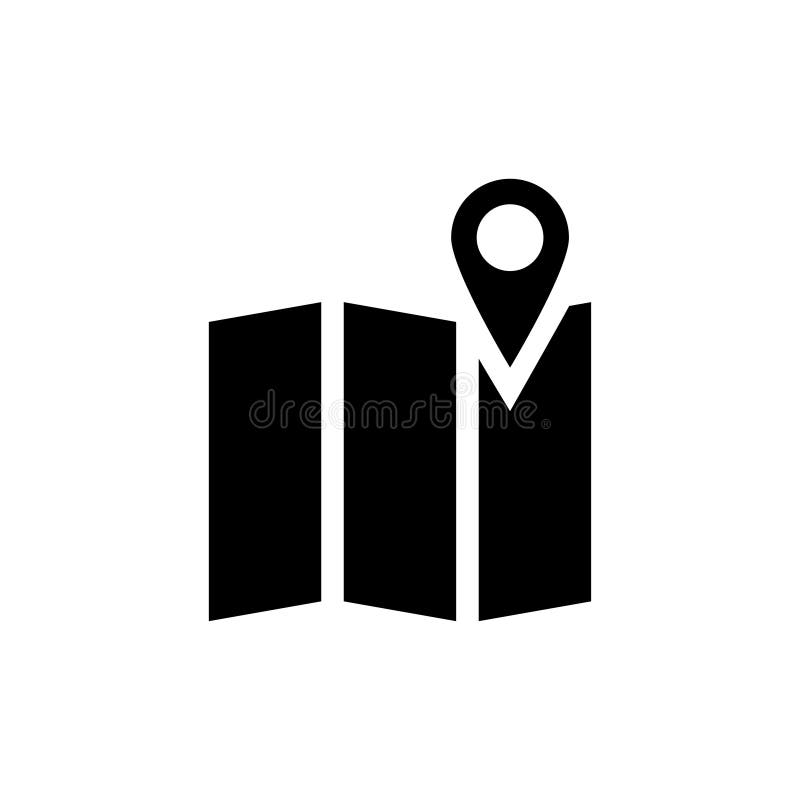 Pinpoint Icon Icon Flat Vector Template Design Trendy Stock Vector ...