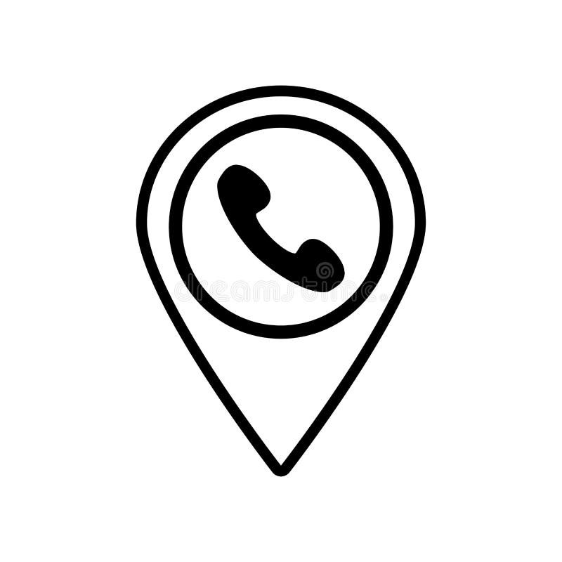 Pinpoint Icon Icon Flat Vector Template Design Trendy Stock Vector ...