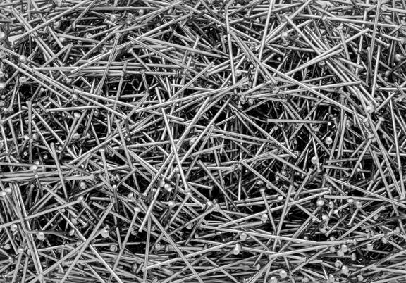 Pins stock photo. Image of pins, cluster, royalty, stainless - 27418376