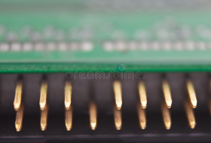 Pins of hard disk drive stock photo. Image of privacy - 33564516