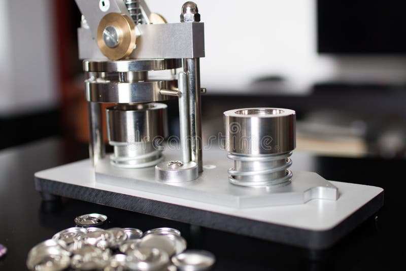 Pins Press Machine with Empty Pins Stock Photo - Image of object ...