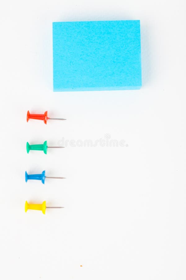 Pins set stock photo. Image of list, page, notepaper - 42358920