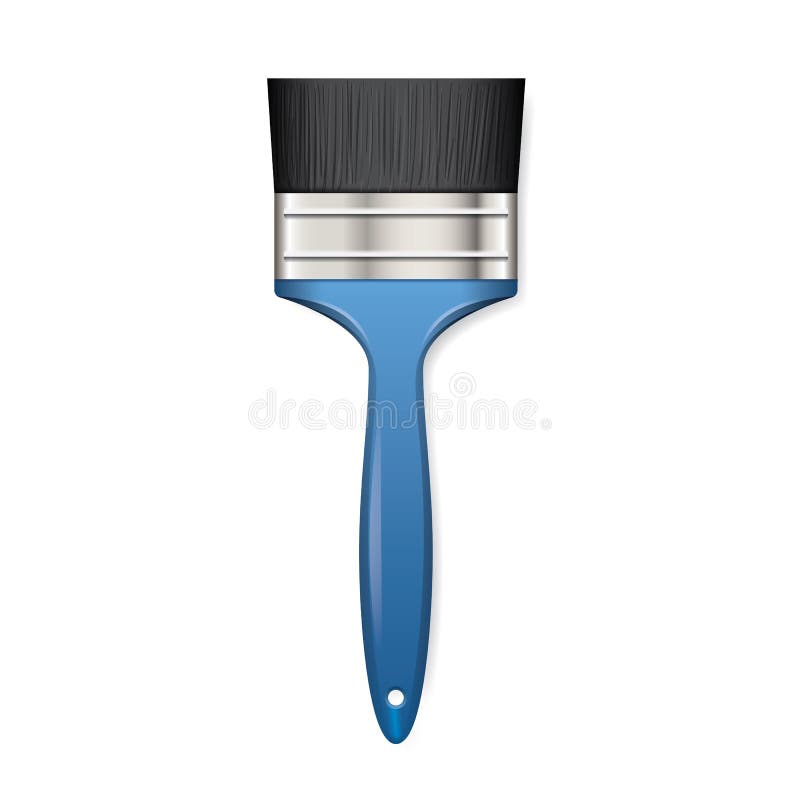 Pinsel - Vektor-Illustration Vektor Abbildung - Illustration von ...