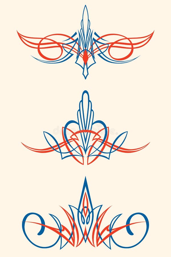 Simple Pinstriping Patterns