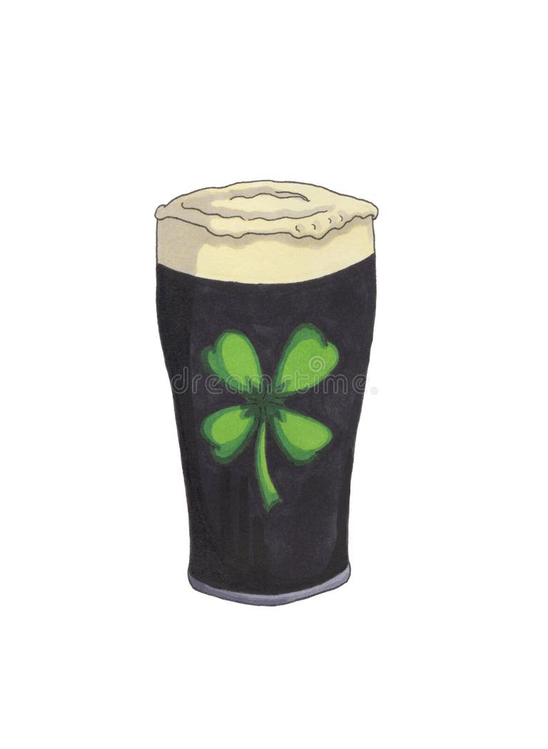 Pint Irish Beer Stock Illustrations – 7,217 Pint Irish Beer Stock ...