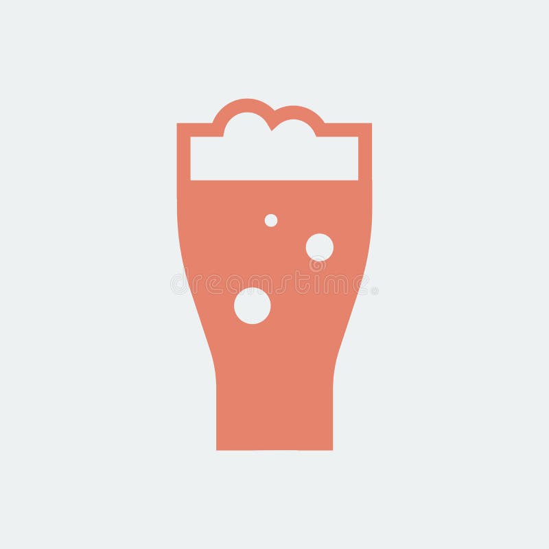 Pint of Beer Graphic Illustration Stock Vector - Illustration of ...