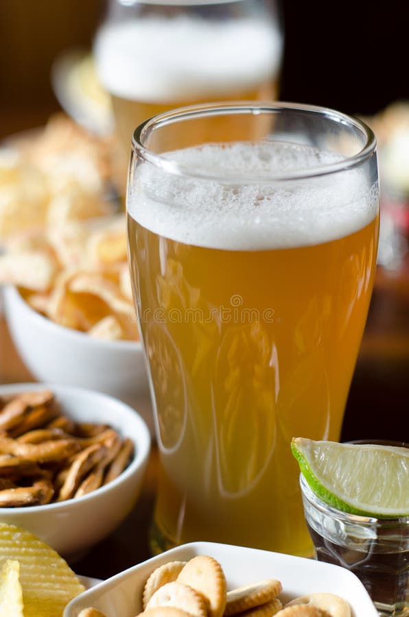 Pint of Lager stock photo. Image of light, packshot, bubble - 1834988