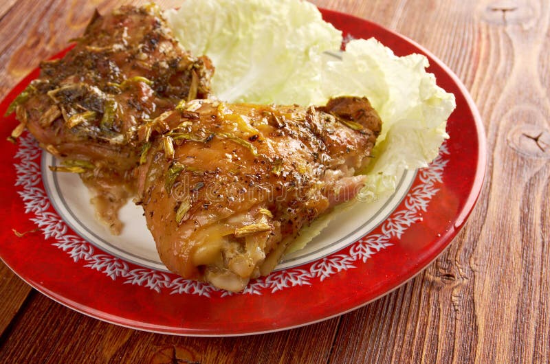 Pintade rotie stock image. Image of rotie, gastronomy - 38982635