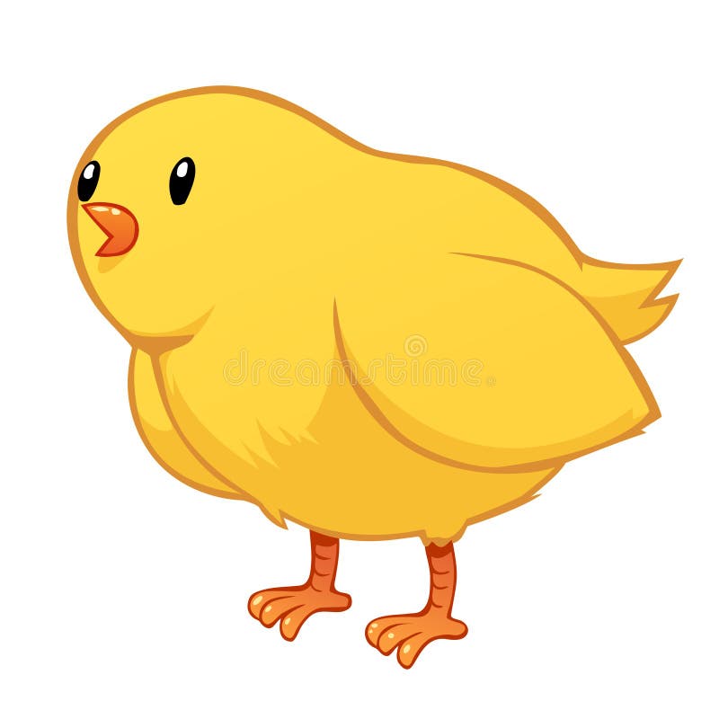 Pintainho amarelo bonito ilustração stock. Ilustração de animal - 56217338