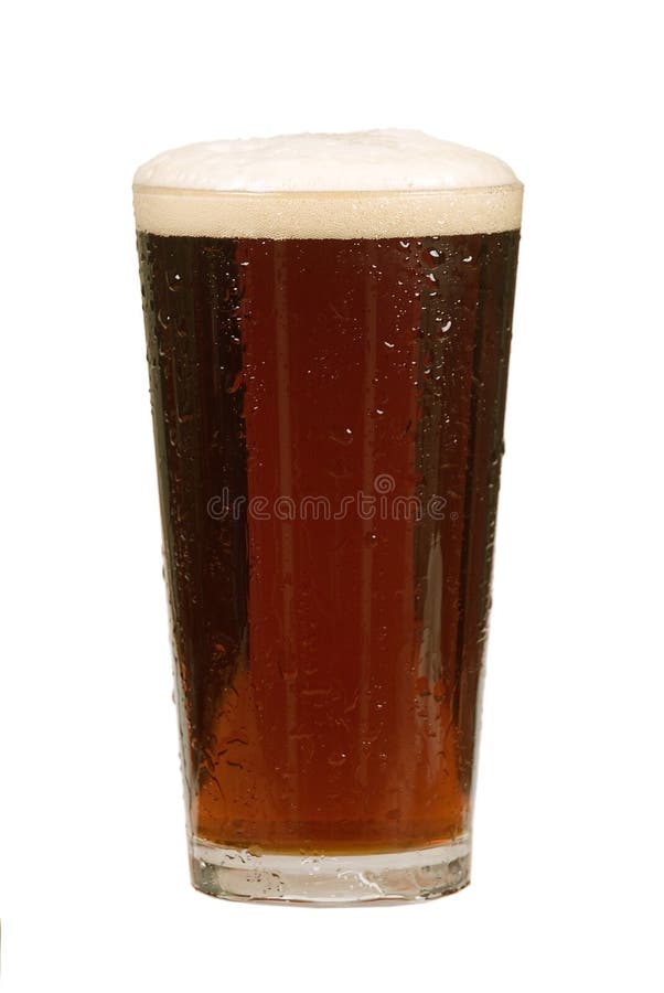 Pinte de bière anglaise photo stock. Image du restaurant - 24590478