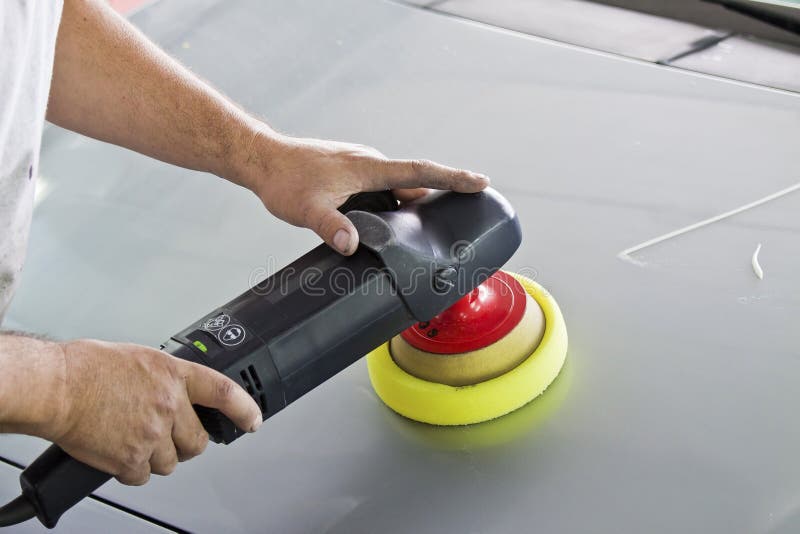 Pinte el pulido foto de archivo. Imagen de basura, acabamiento - 21000276