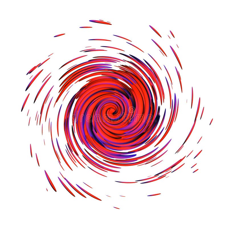 Pinte El Fondo De La Textura Del Remolino Stock de ilustración ...