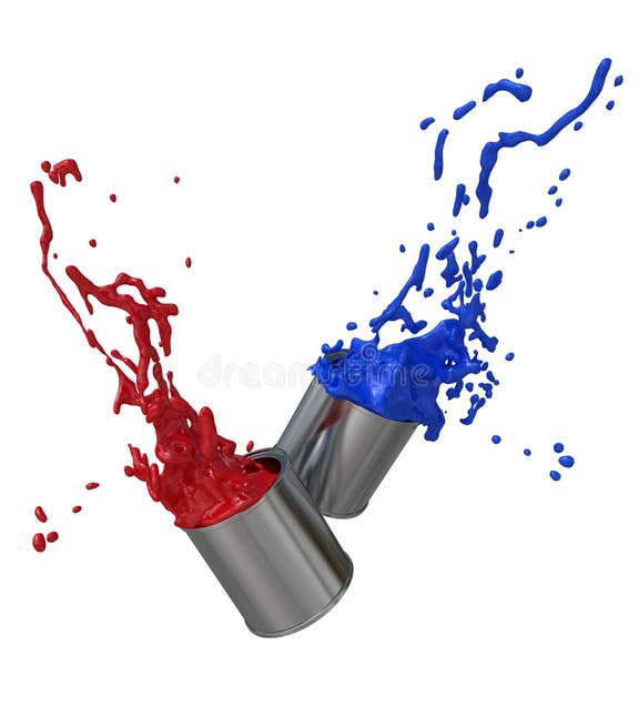 Pinte las latas stock de ilustración. Ilustración de contrastes - 49863315