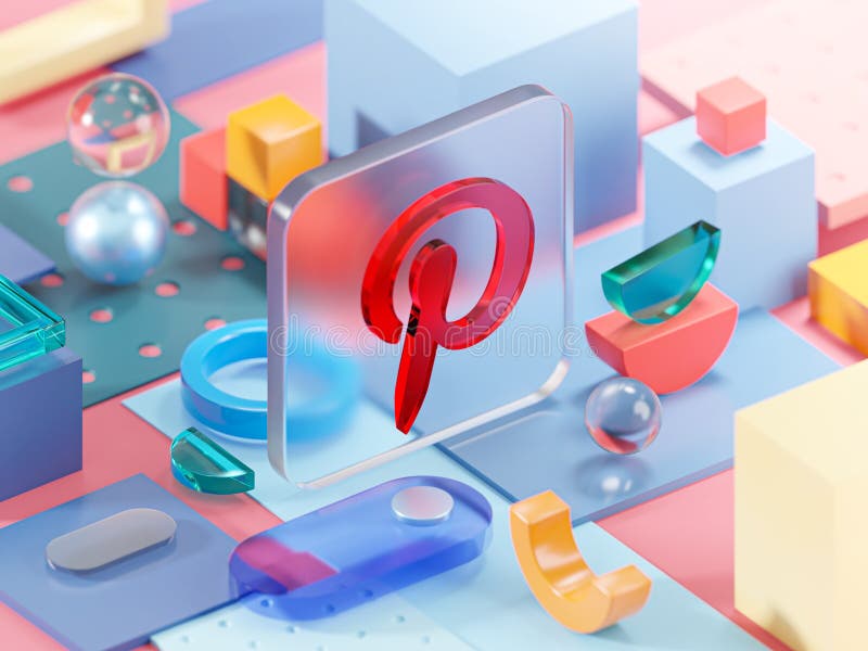 Pinterest Glass Geometry Shapes Abstract Composition Art 3D Rendering ...