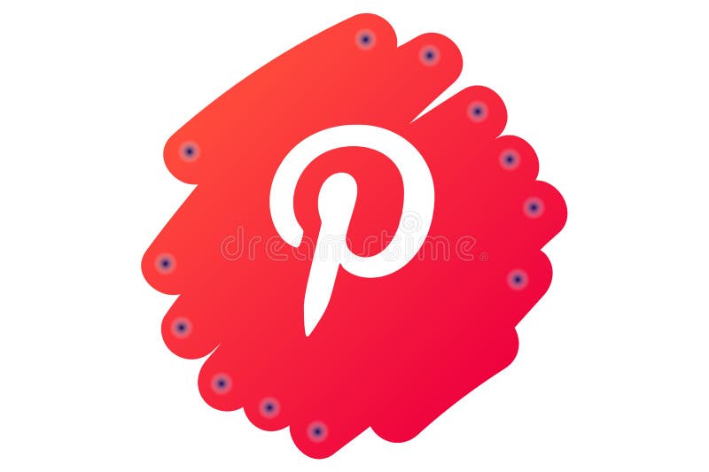 Pinterest Isolated Vector Illustration Which Can Be Easily Download ...