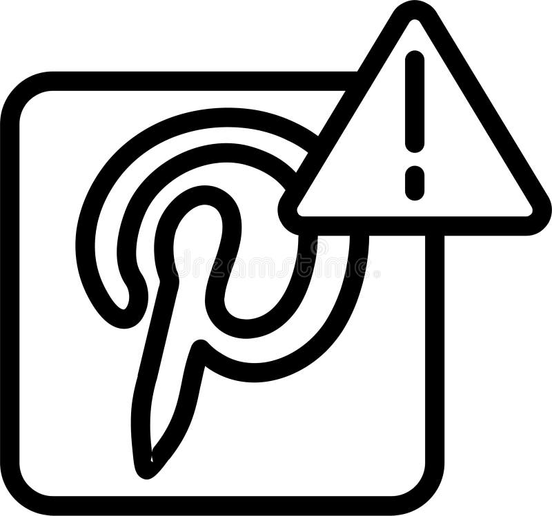 Pinterest Vector Icon editorial stock photo. Illustration of vector ...