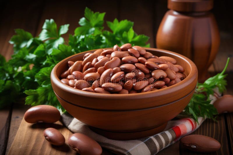 Pinto Beans in a Bowl - AI Generated Stock Illustration - Illustration ...