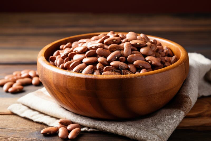 Pinto Beans in a Bowl - AI Generated Stock Illustration - Illustration ...