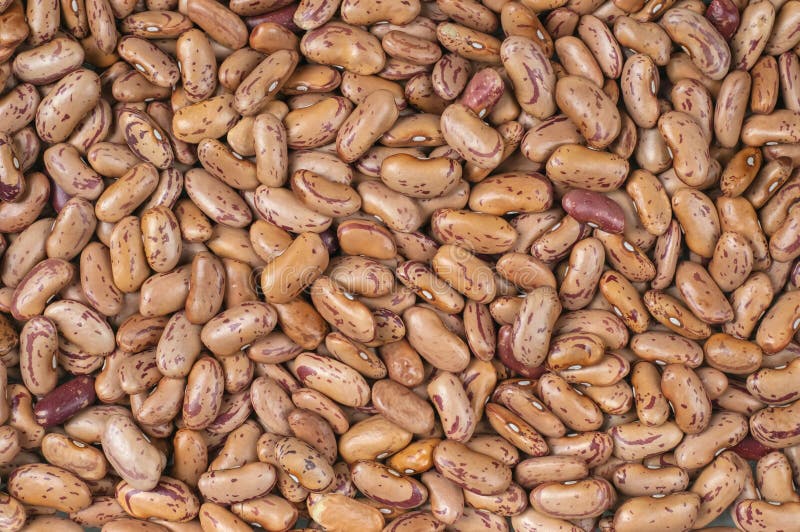 Pinto Beans im Sack stockbild. Bild von bohnen, gesprenkelt - 43066717