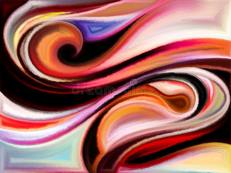 Pintura metafórico ilustração stock. Ilustração de artwork - 94155352