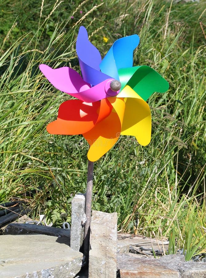 Pinwheel stock photo. Image of holiday, decoration, wind - 374246