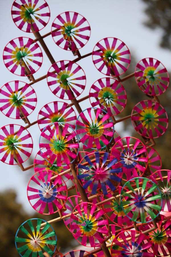 The Chinese pinwheel stock image. Image of color, rotation - 8053555