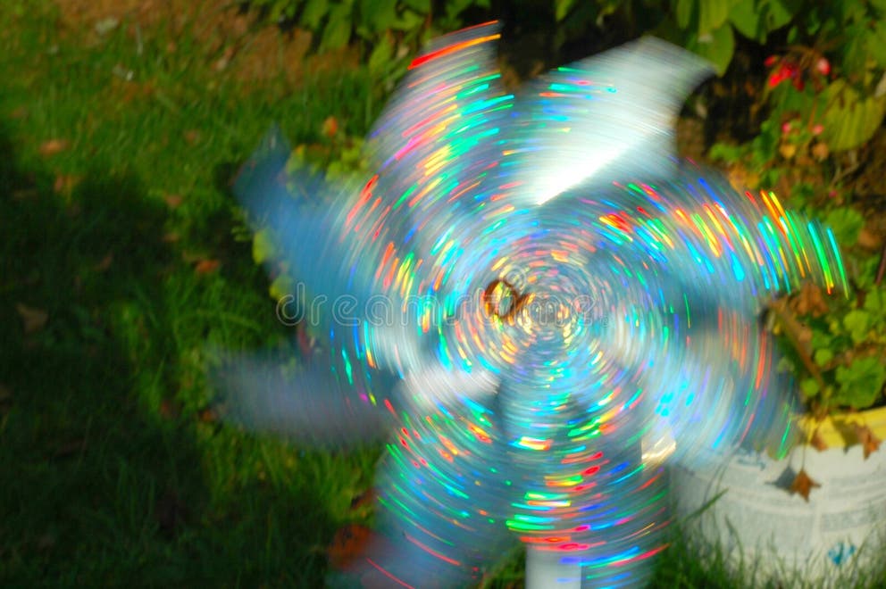 Pinwheel stock image. Image of plastic, back, grass, move - 47041799