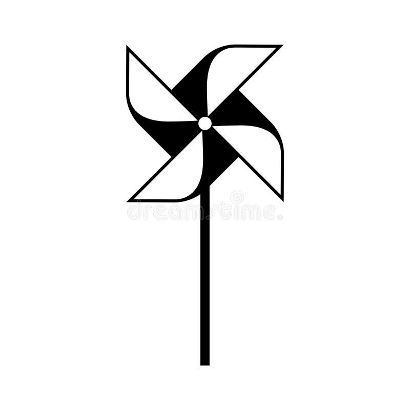 Pinwheel Clipart Black And White Car