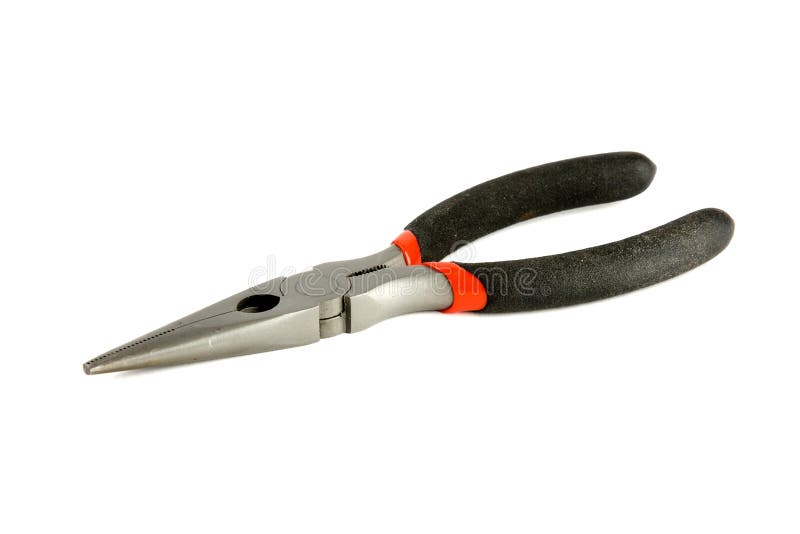 Pinze isolate fotografia stock. Immagine di costruzione - 9580658