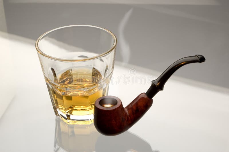 Pipe stock image. Image of spirit, prestige, booze, scotch - 1833975