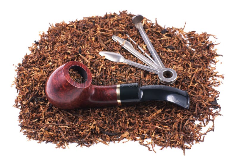 Pipe, Accessory and Tobacco Stock Image - Image of gold, pipe: 84716113