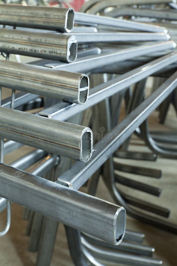 Pipe bending forming stock photo. Image of curve, abstract - 31063302