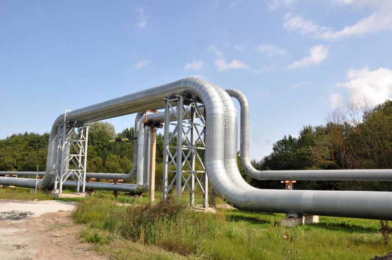 Pipe-bridge stock photo. Image of heat, bridge, pipelines - 20867468