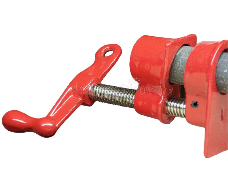 Pipe Clamp stock image. Image of woodwork, wood, pipe, work - 100045