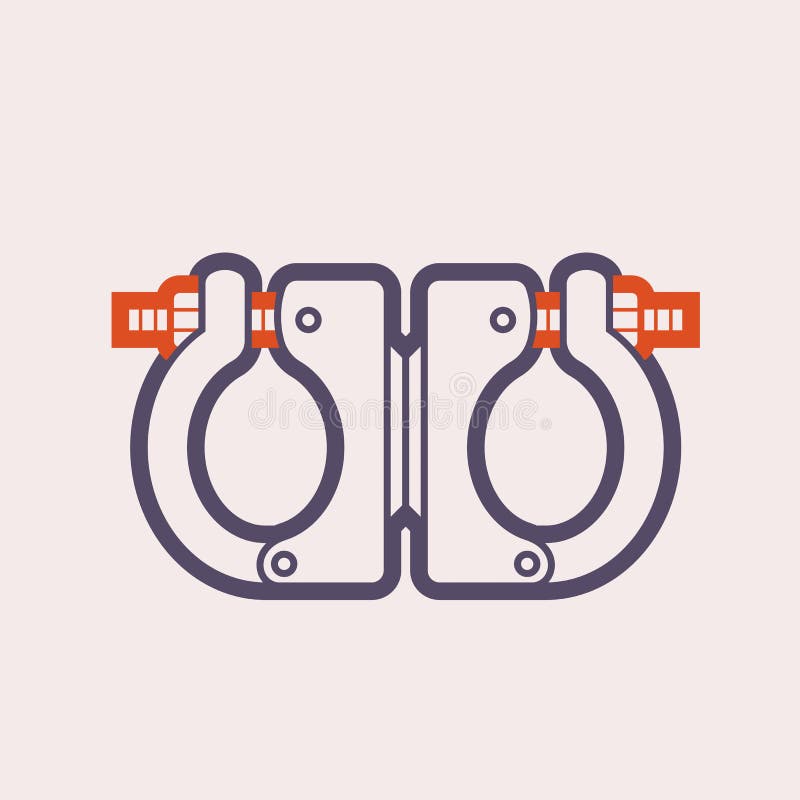 Pipe clamp icon stock vector. Illustration of lock, ladder - 176423705