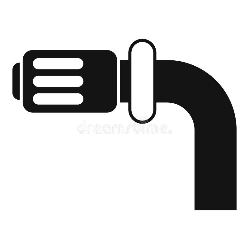 Pipe Connecting with a Filter Creating a Plumbing System Stock Vector ...