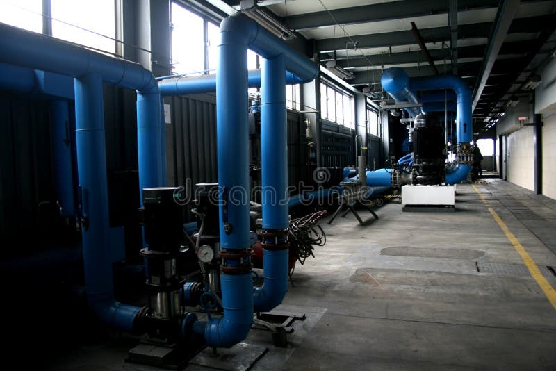 Infrastructure in the Factory Stock Photo - Image of infrastructure ...