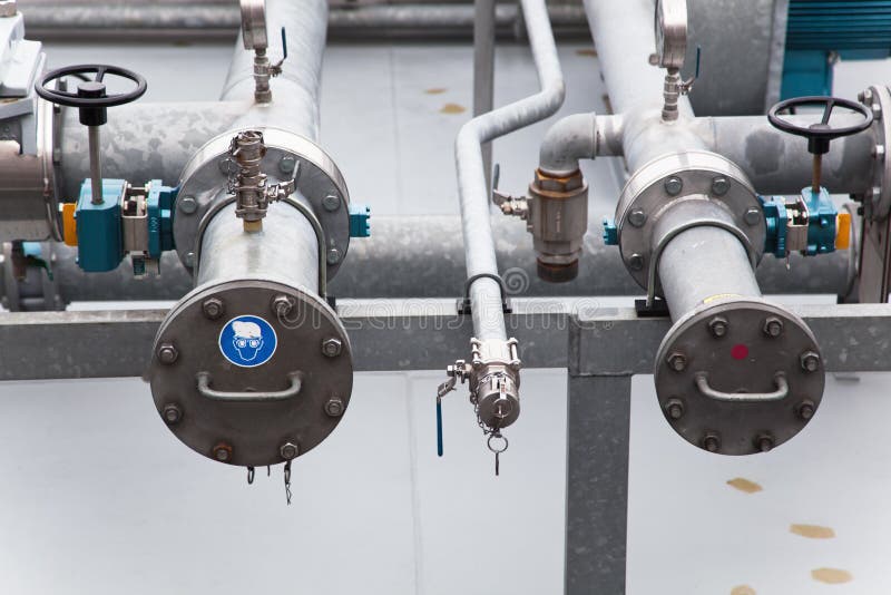 Pipe connections stock image. Image of tube, techniqual - 30165657