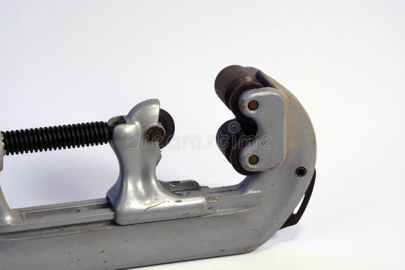 Pipe cutter stock photo. Image of iron, plumber, pipeline - 48169904