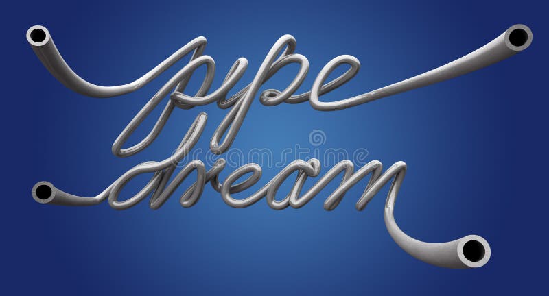 Pipe Dream stock illustration. Illustration of castle - 25684992