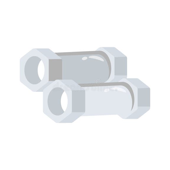 Pipe Fitting Connector, Plumbing Installation, Pipe Connector 2d Style ...