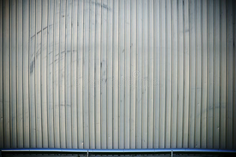 Pipe in Front of Metal Facade Stock Photo - Image of technology ...